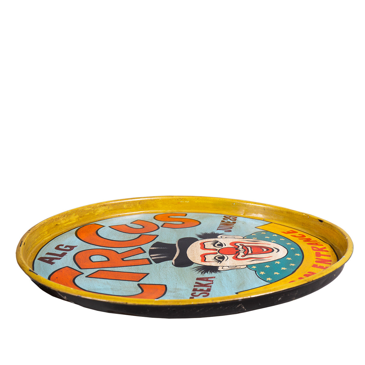 Hand Painted Serving Clown Tray – Sarru Home